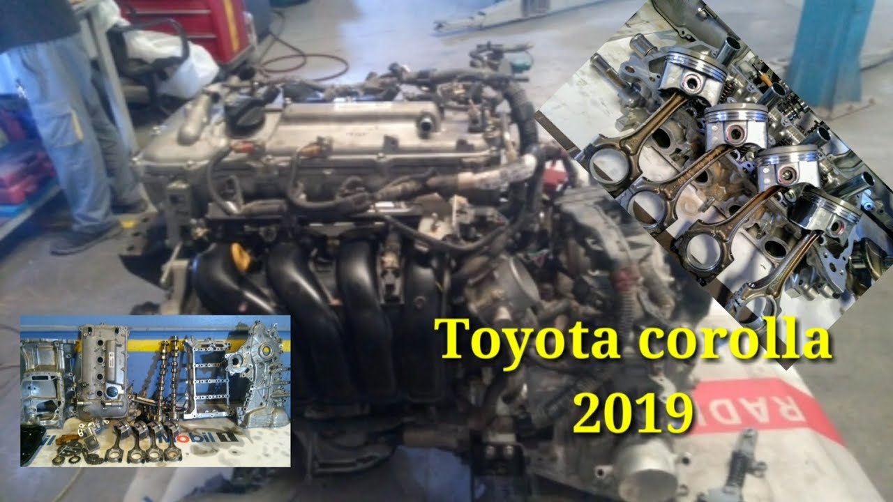 #Toyota corolla 2019 engine rebuild #Toyota corolla 2019 (vvt-i) - YouTube