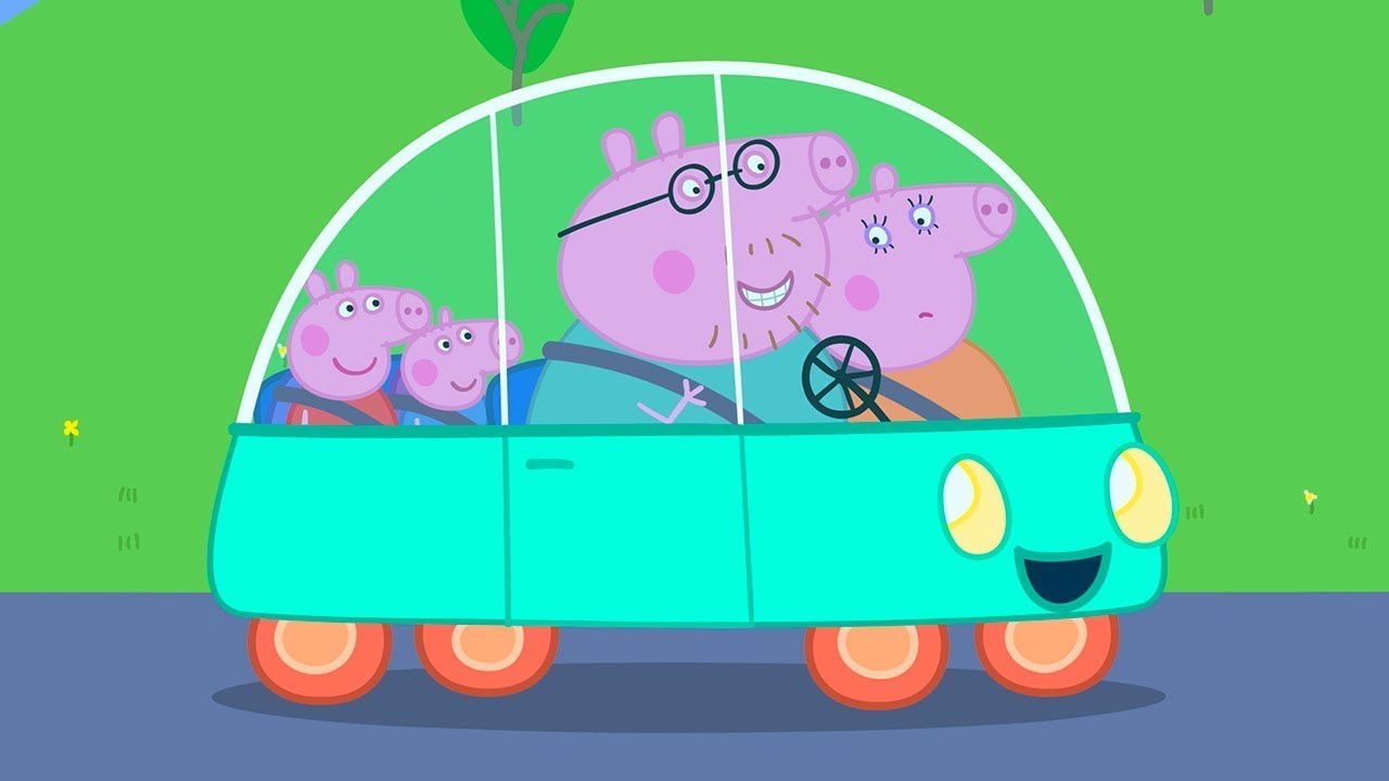 Peppa Pig Drives An Electric Car | Peppa Pig Asia 🐽 Peppa Pig Full ...