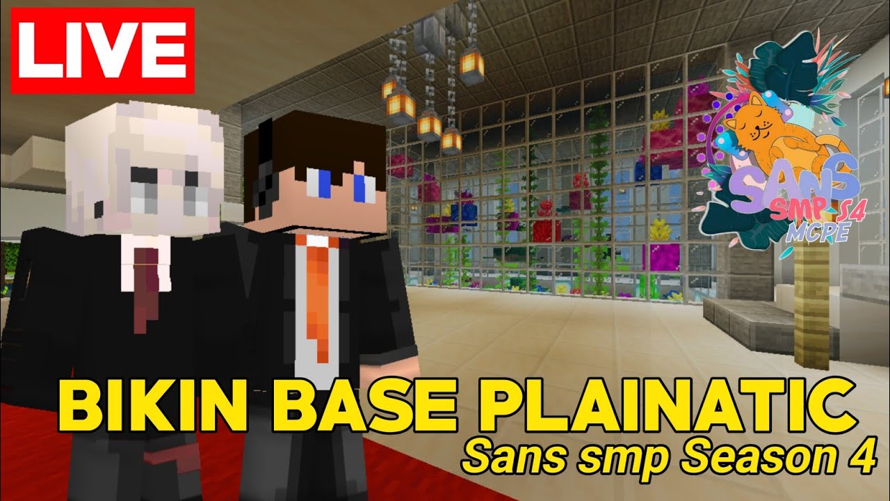 map sans smp s4 | planatic sans smp | desa terkutuk minecraft - YouTube