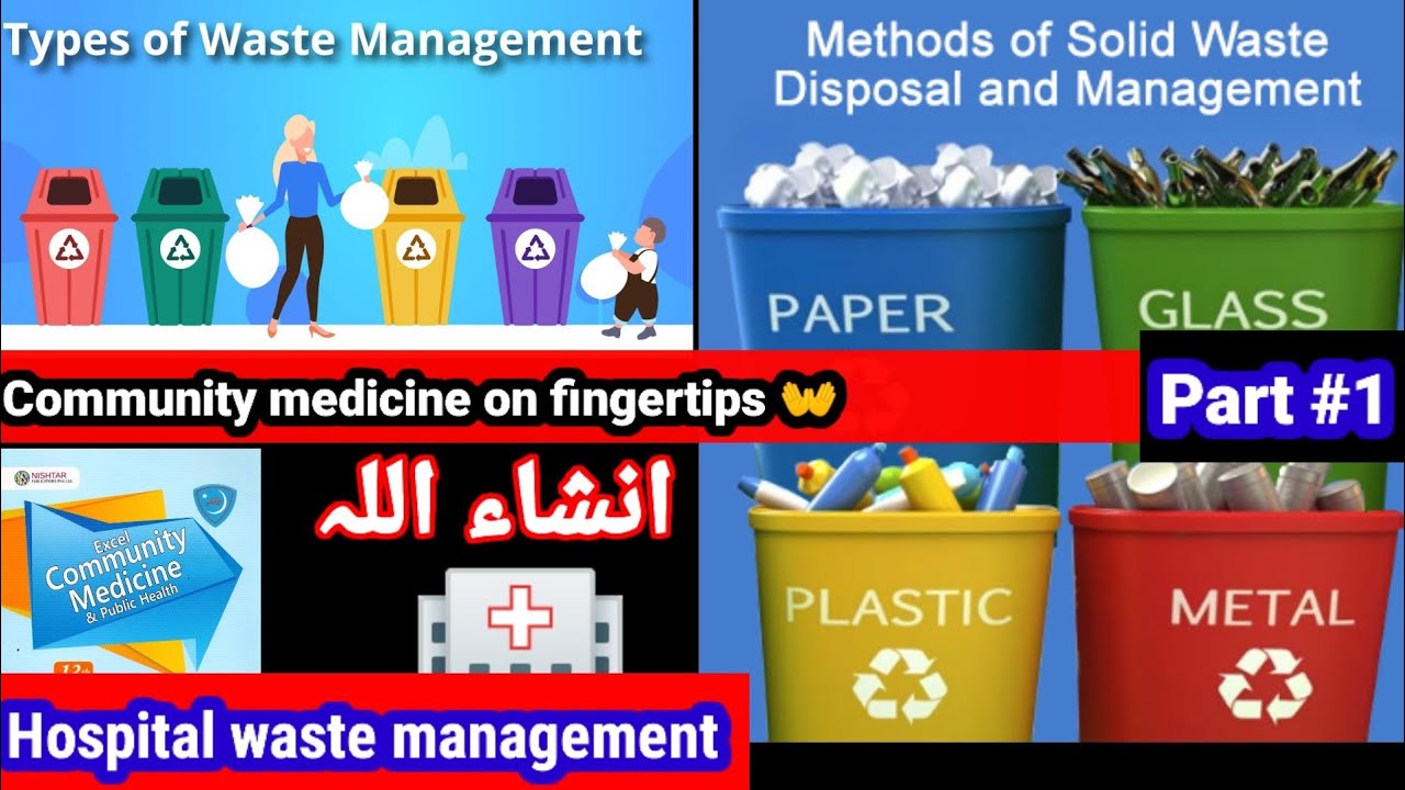 hospital 🏥 waste management. community medicine lecture. part #1. - YouTube