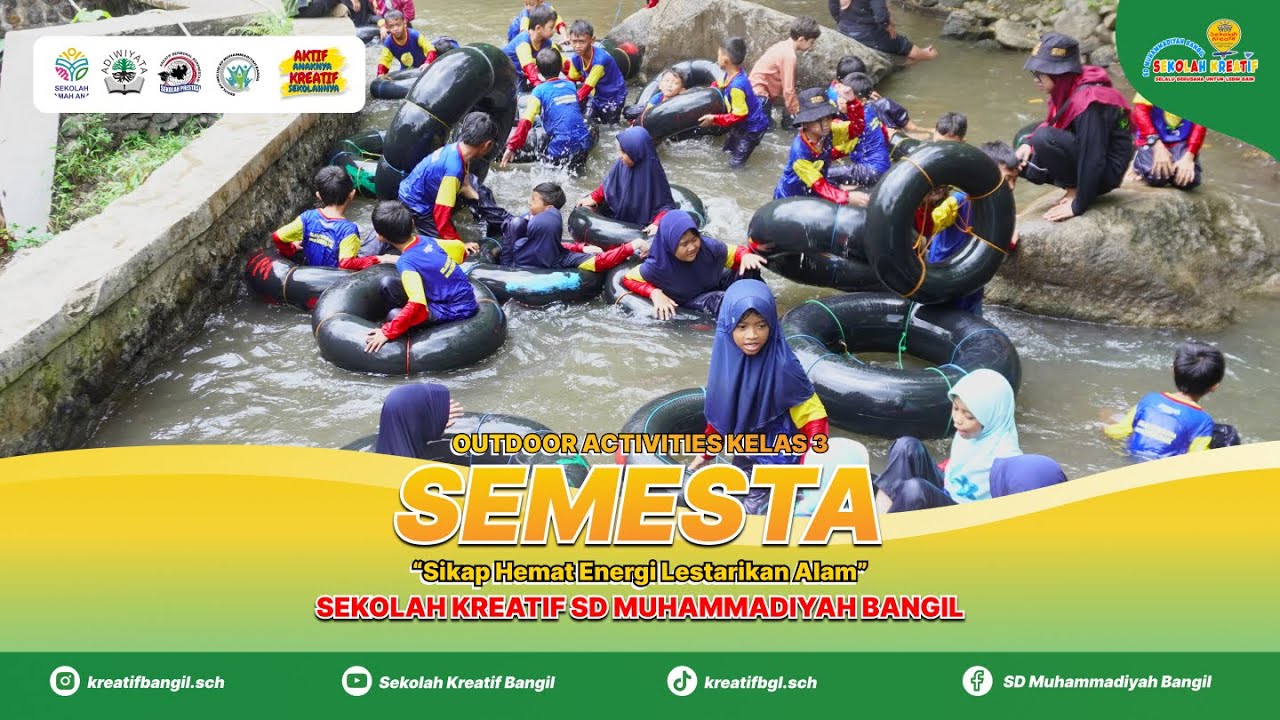 Goes to PPLH Seloliman, Trawas Mojokerto (Outbound Kelas 3) - YouTube