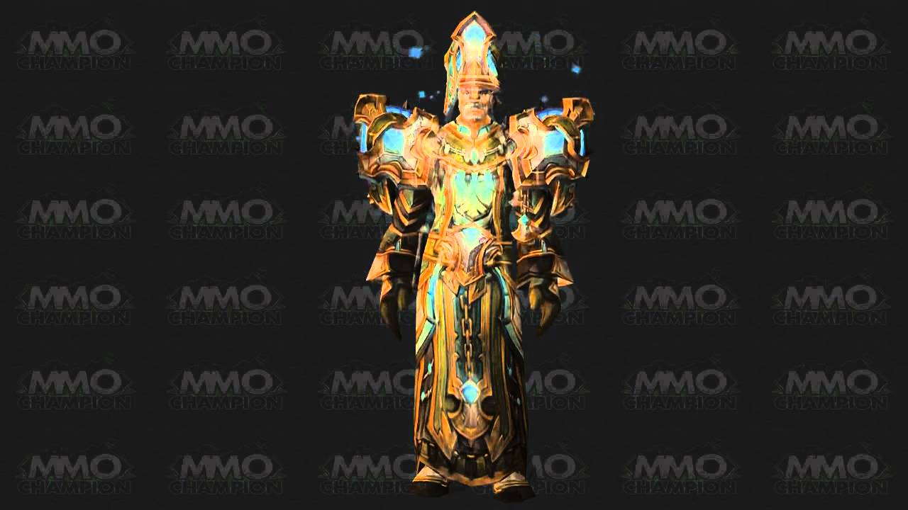 Mists of Pandaria: Challenge Armor Set - Priest (POPE MODE) - YouTube