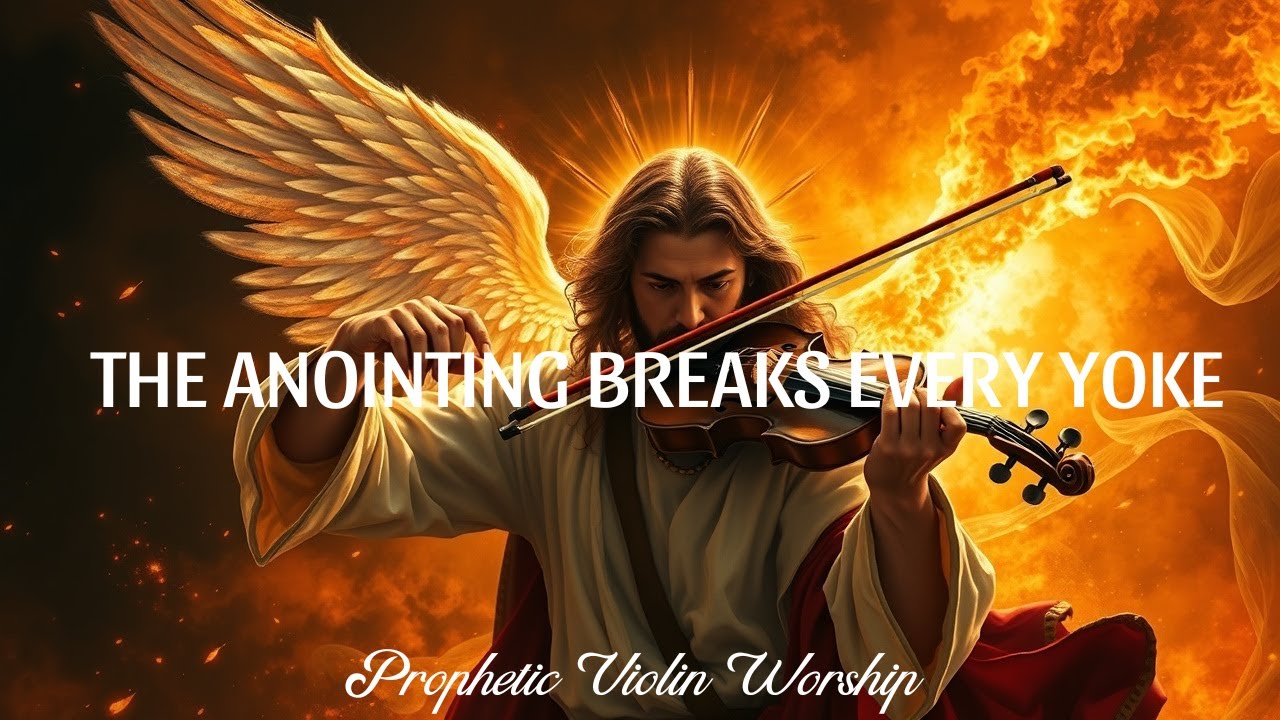 Prophetic Violin Worship | THE ANOINTING BREAKS EVERY YOKE | Background ...