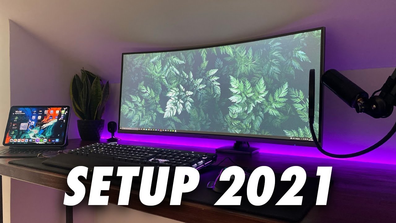 Montage de Mon Setup 2021 - YouTube