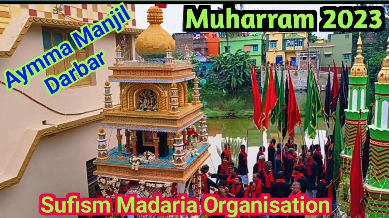Tajia 2023।। Muharram।।Muharram Pak Procession। 1445 ।Sufism Madaria ...