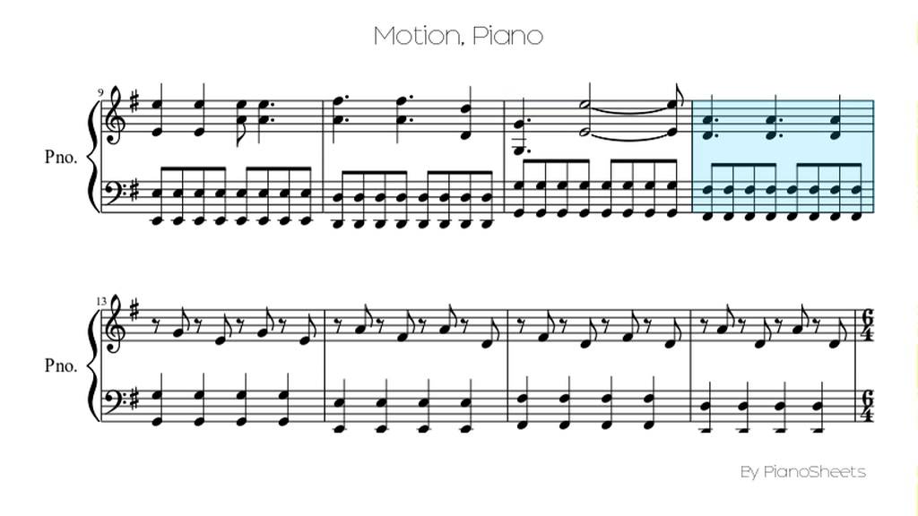 Motion [Piano Solo] - YouTube
