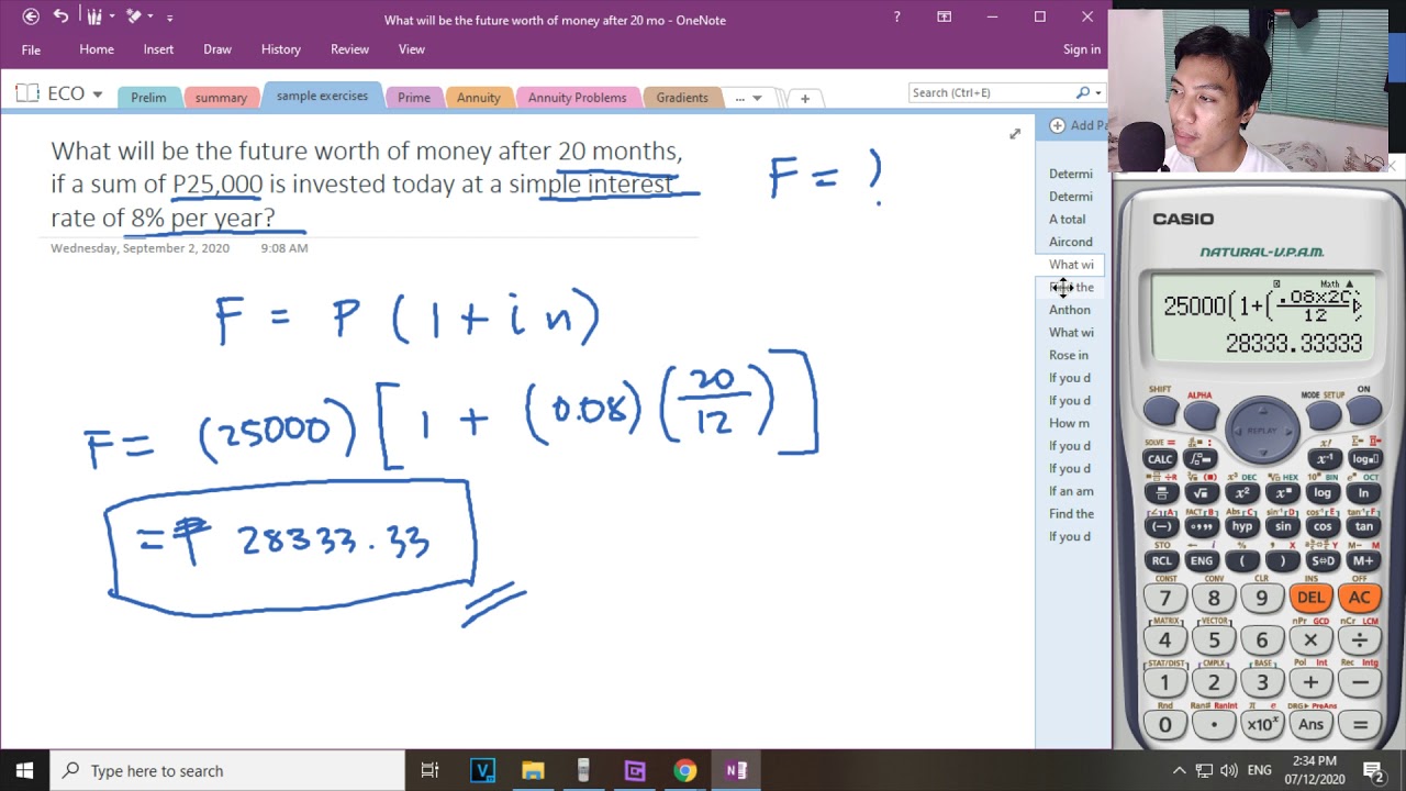 Engineering Economics : Simple Interest (Problems) Pt. 3 - YouTube