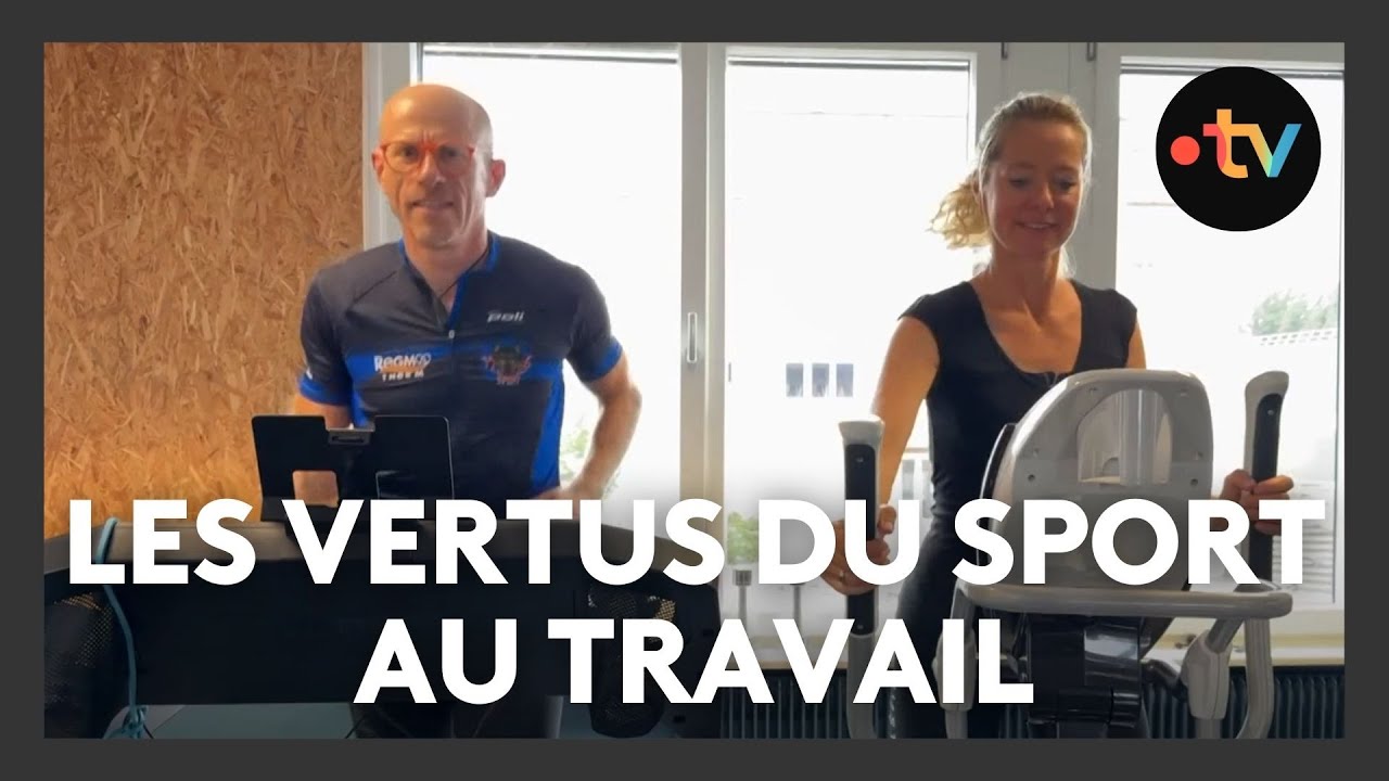 Les vertus du sport au travail : "ça permet de partager des moments ...