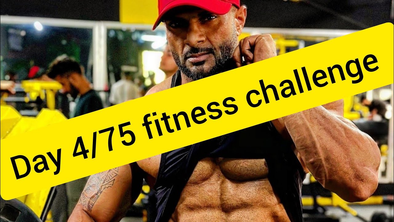 day 4/75 fitness challenge - YouTube