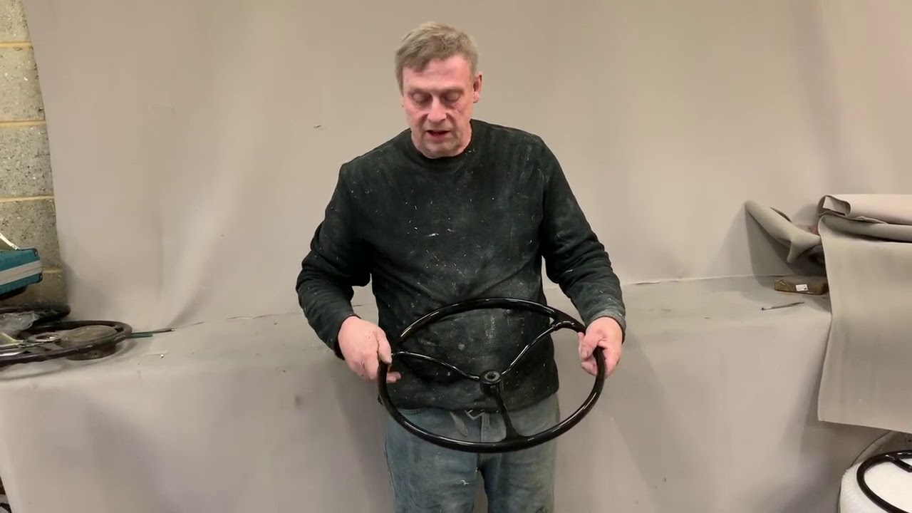 Ferguson TEA20 Steering Wheel Restored - YouTube