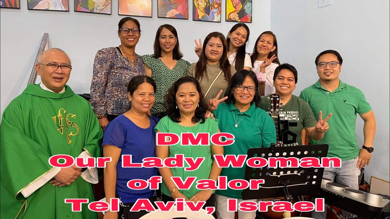 LIVE FRIDAY MASS @ DMC- Our Lady Woman of Valor Tel Aviv, Israel - YouTube