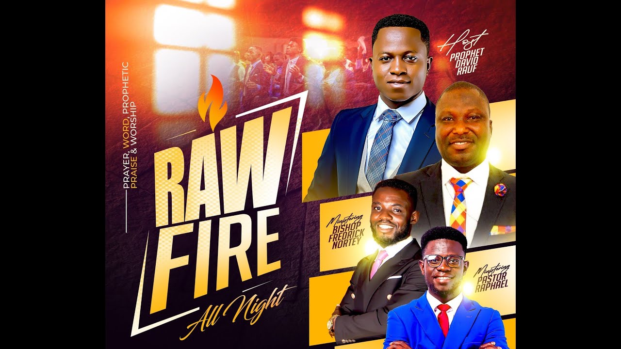 Raw Fire Allnight | August Edition | Prophet David Rauf | 29th August ...