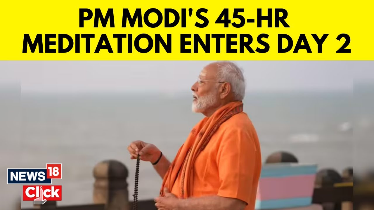 Modi Meditation | Second Day Of PM Modi's Spiritual Retreat In ...