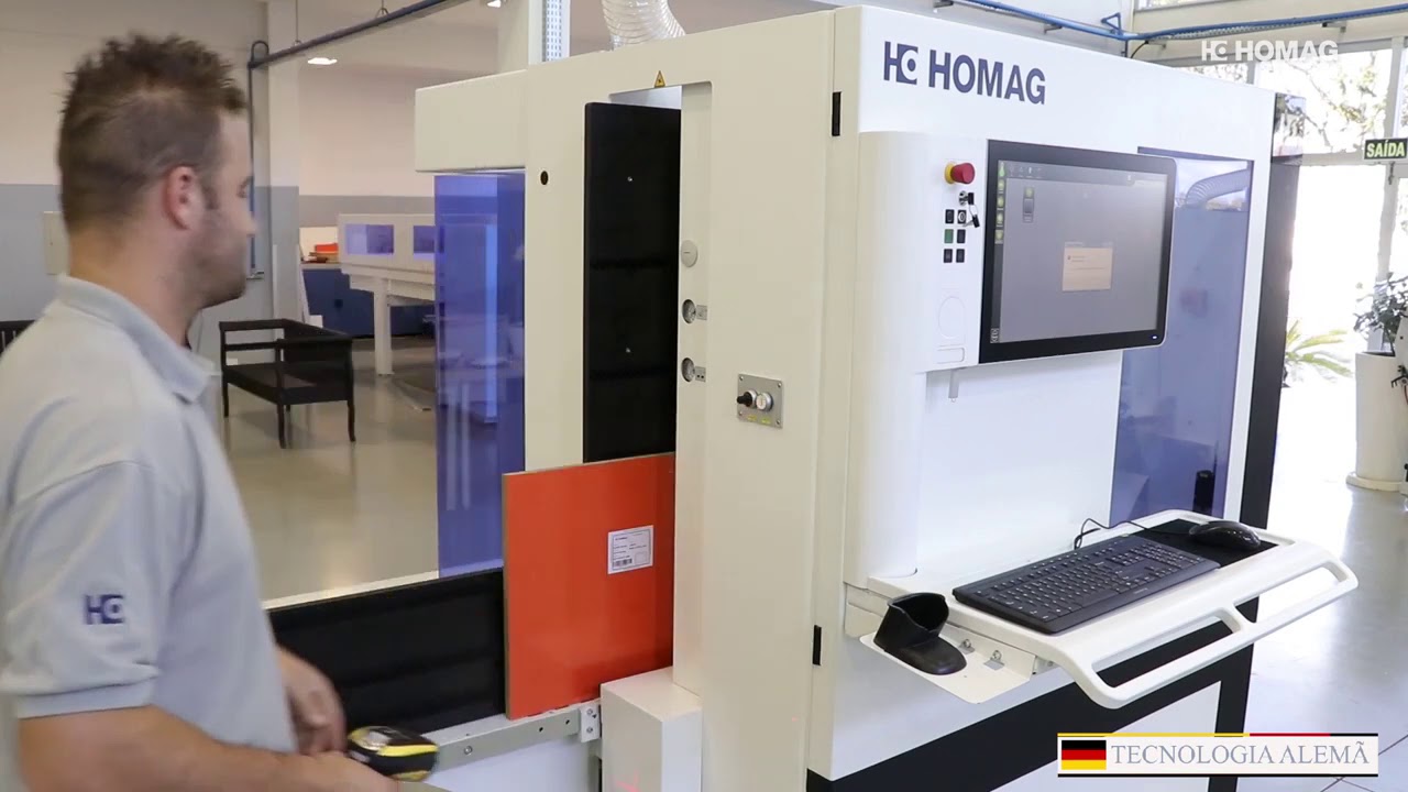 DRILLTEQ V 200 da HOMAG - YouTube