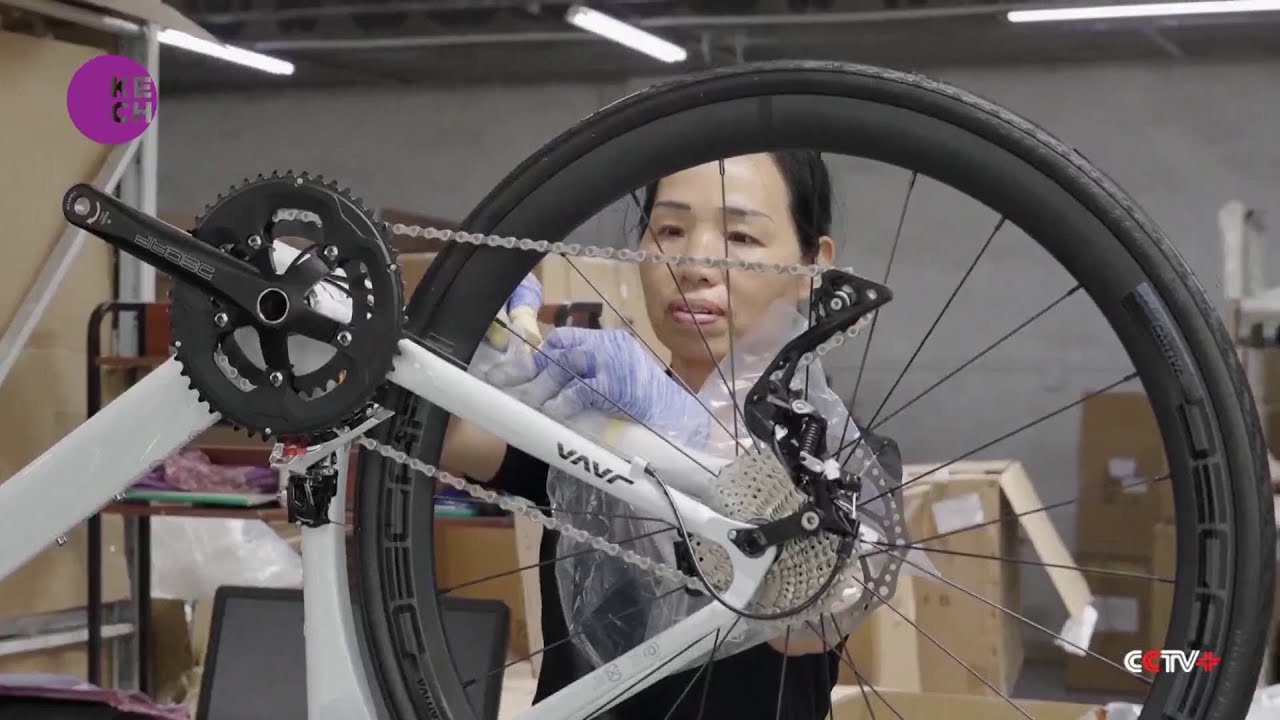 China's Bicycle Industry Rides Export Boom - YouTube