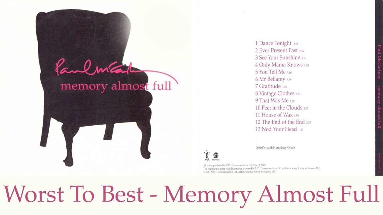 Memory Almost Full: Ranking Album Songs From Worst To Best! - YouTube