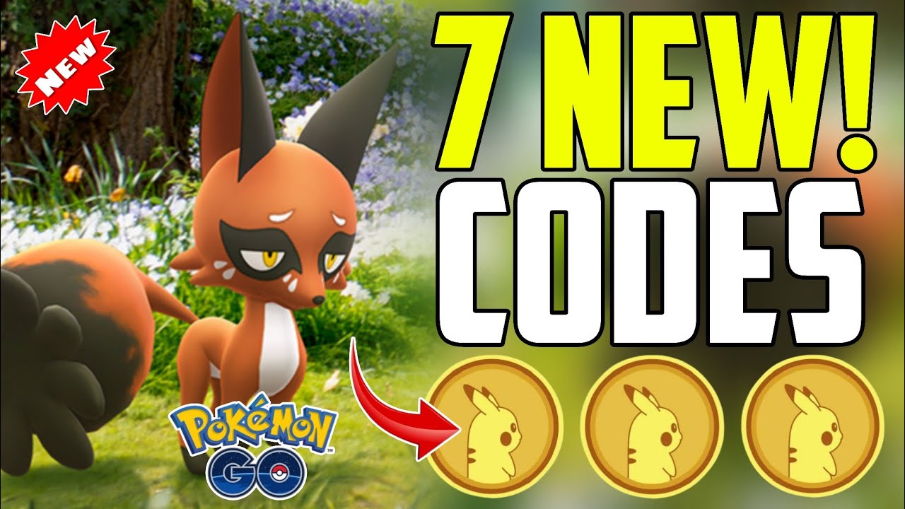 ⚠️MARCH 2025!!⚠️ POKEMON GO PROMO CODES 2025 - POKEMON GO CODES 2025 ...