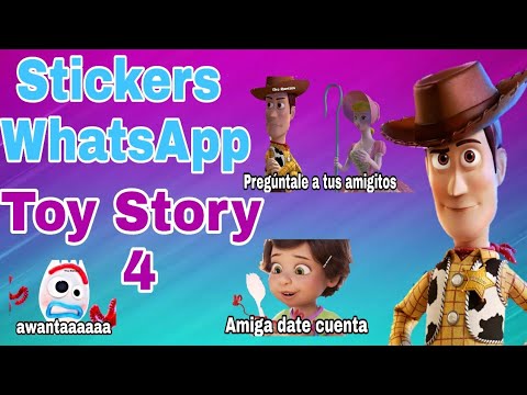 Stickers para Whatsapp de Toy Story 4