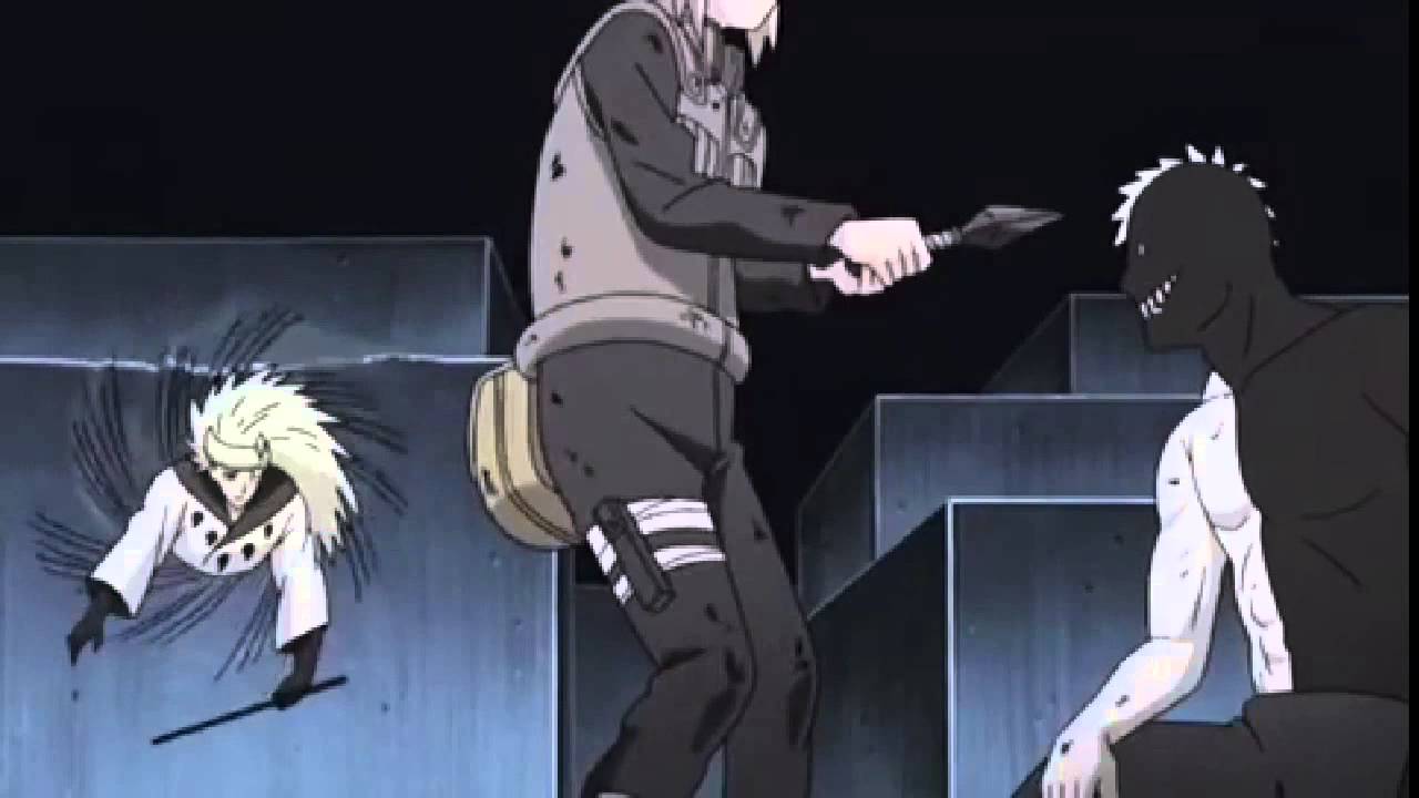 Obito saves Sakura from Madara - YouTube