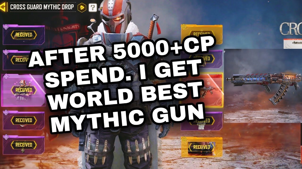 *NEW* CROSS GUARD MYTHIC DROP DRAW Mythic AS VAL "DOUBLE EDGE ...