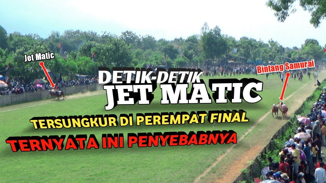 Detik-detik Jet Matic Gugur di perempat final || hut Jet matic ...