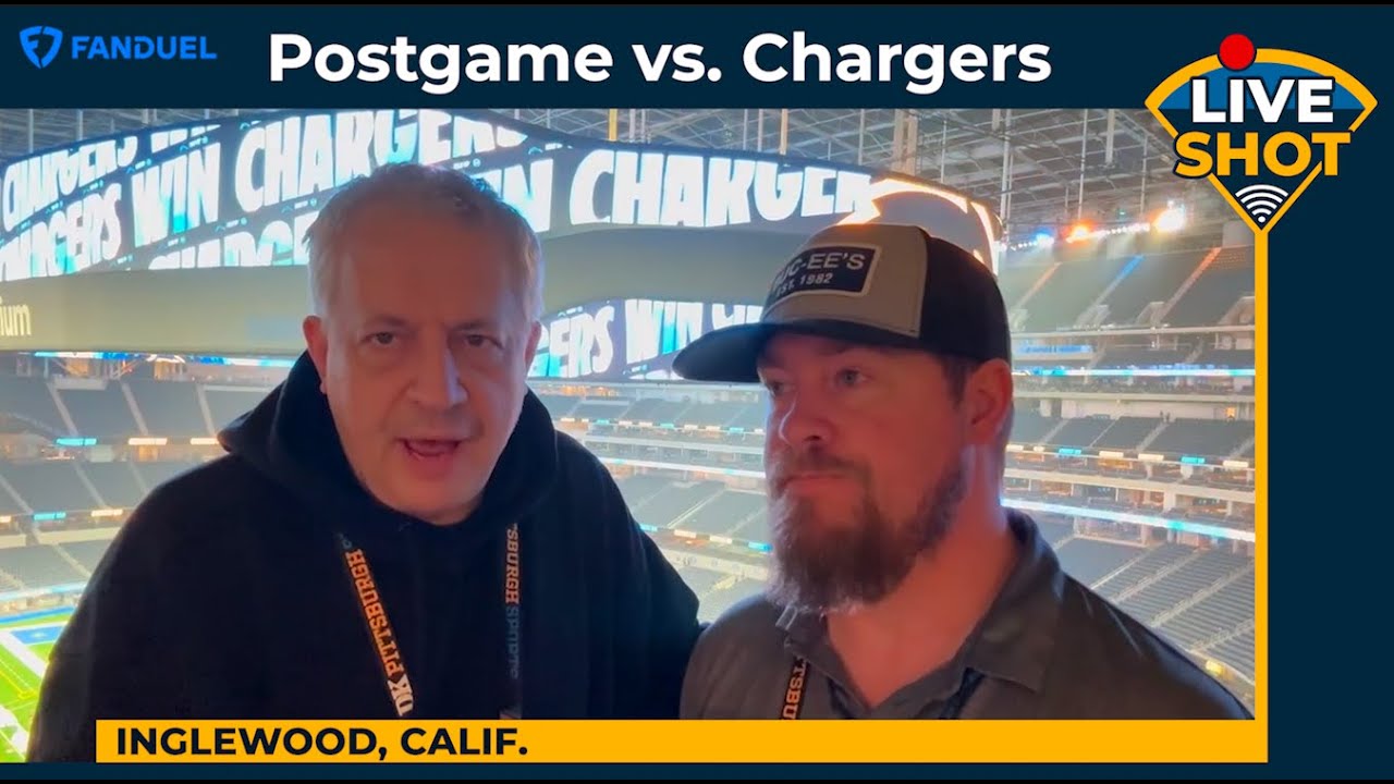 DK's Live Shot: Chargers 25, Steelers 10 postgame - YouTube