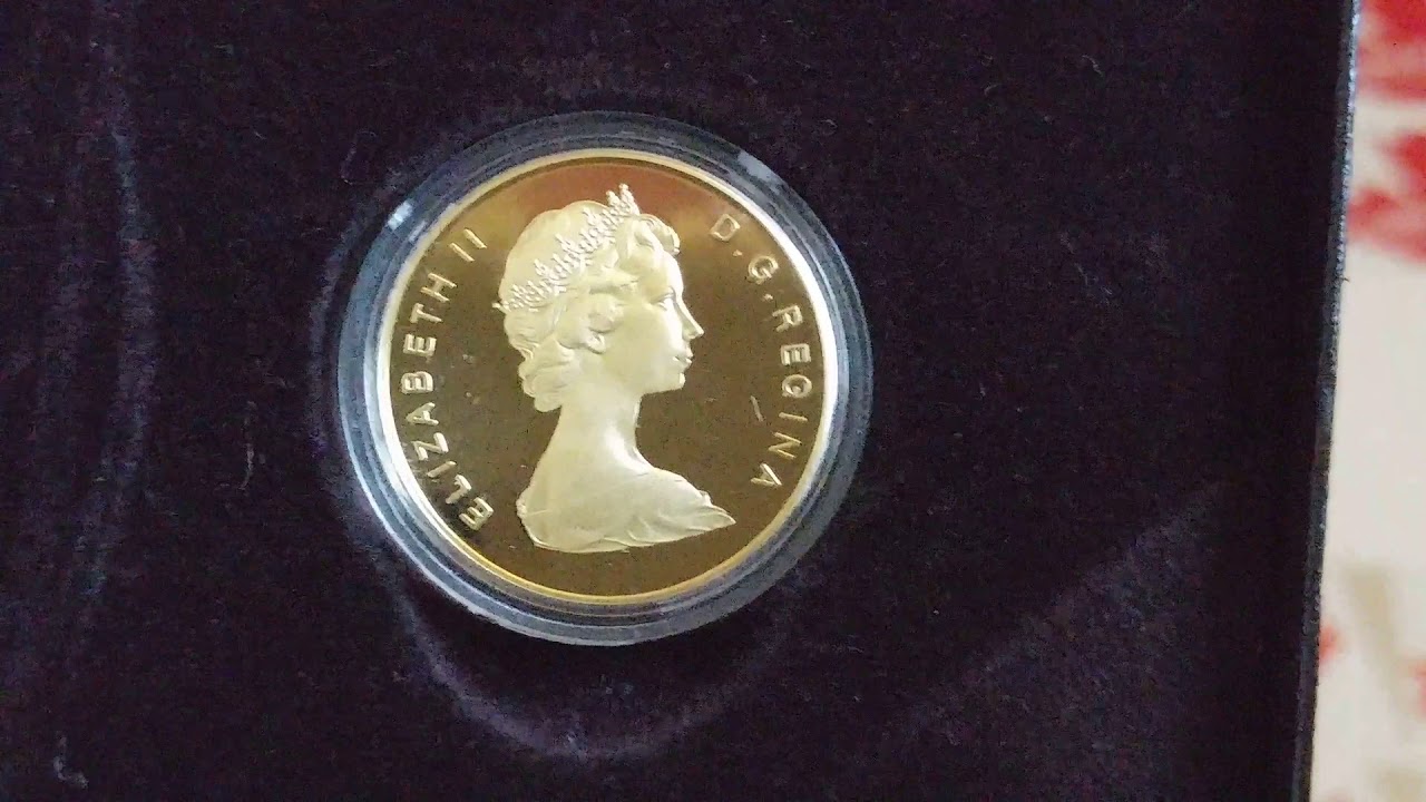 Coin Collecting #130 - Half Ounce Gold Coin - 1983 Canada $100 Coin ...