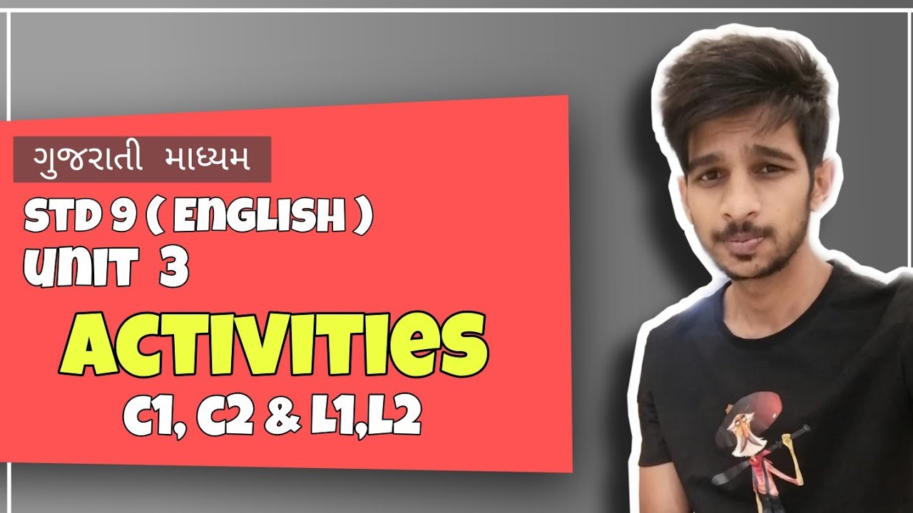 Std 9 english unit 3 | comprehension and language practice activities ...