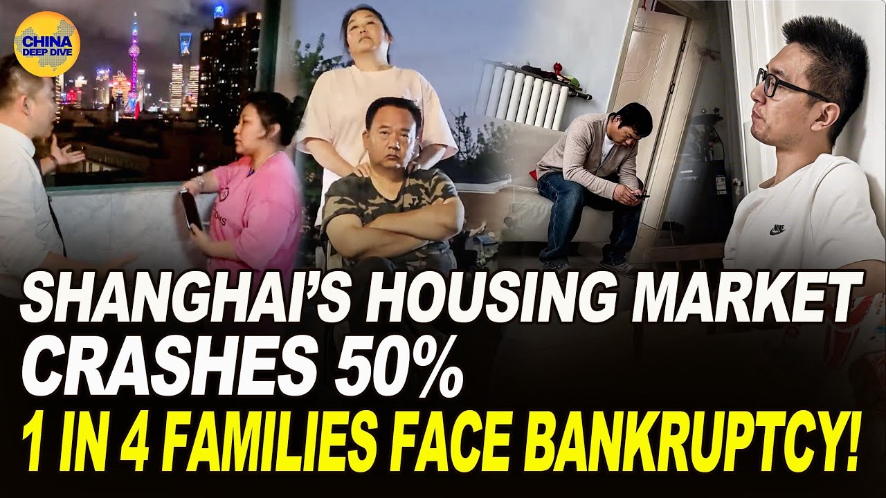 China’s Middle Class in Ruins: Shanghai Homes Down 50%. 1 in 4 Families ...