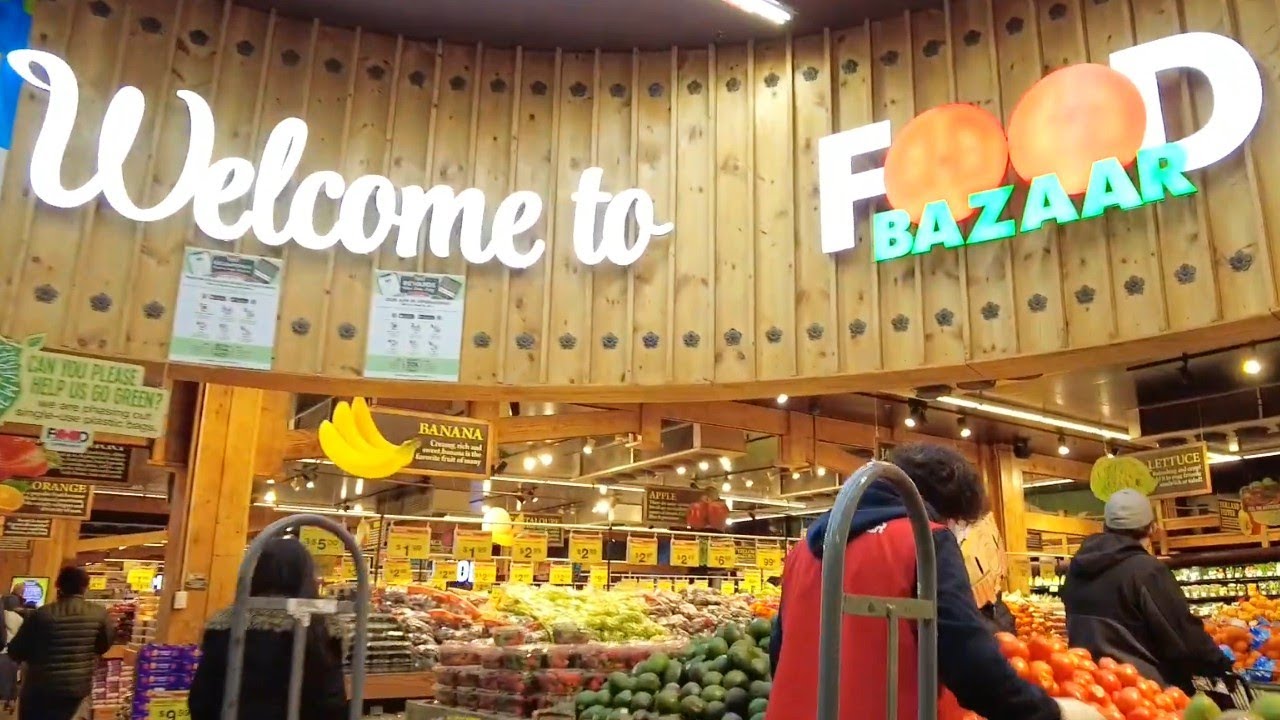 Food Bazaar Supermarket | Walk tour inside the store in North Bergen ...