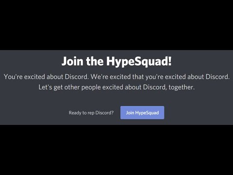 How to join Discord Hype-Squad | 2021 - YouTube