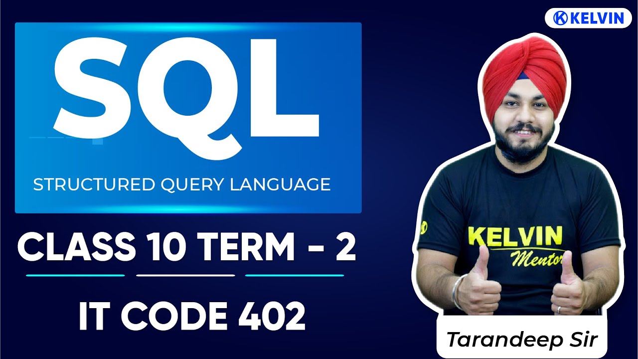 SQL Class 10 Term 2 One Shot & SQL Commands Practice | Information ...