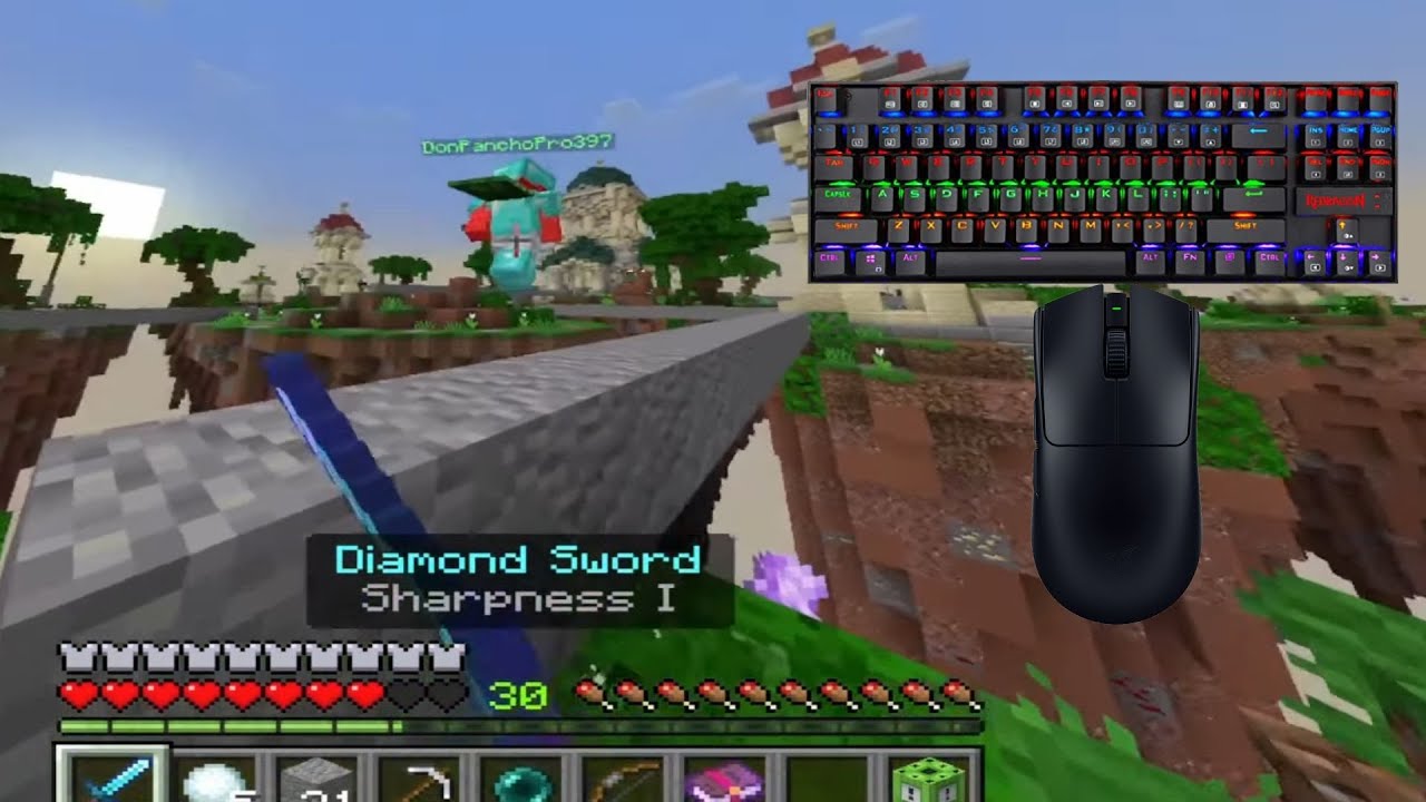 The power of stretch res is godly in minecraft pvp - YouTube