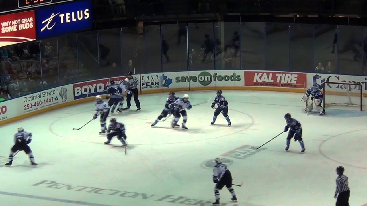Patrick Sexton's Game 7 Game Winning Goal Vs Vernon 3-22-15 - YouTube