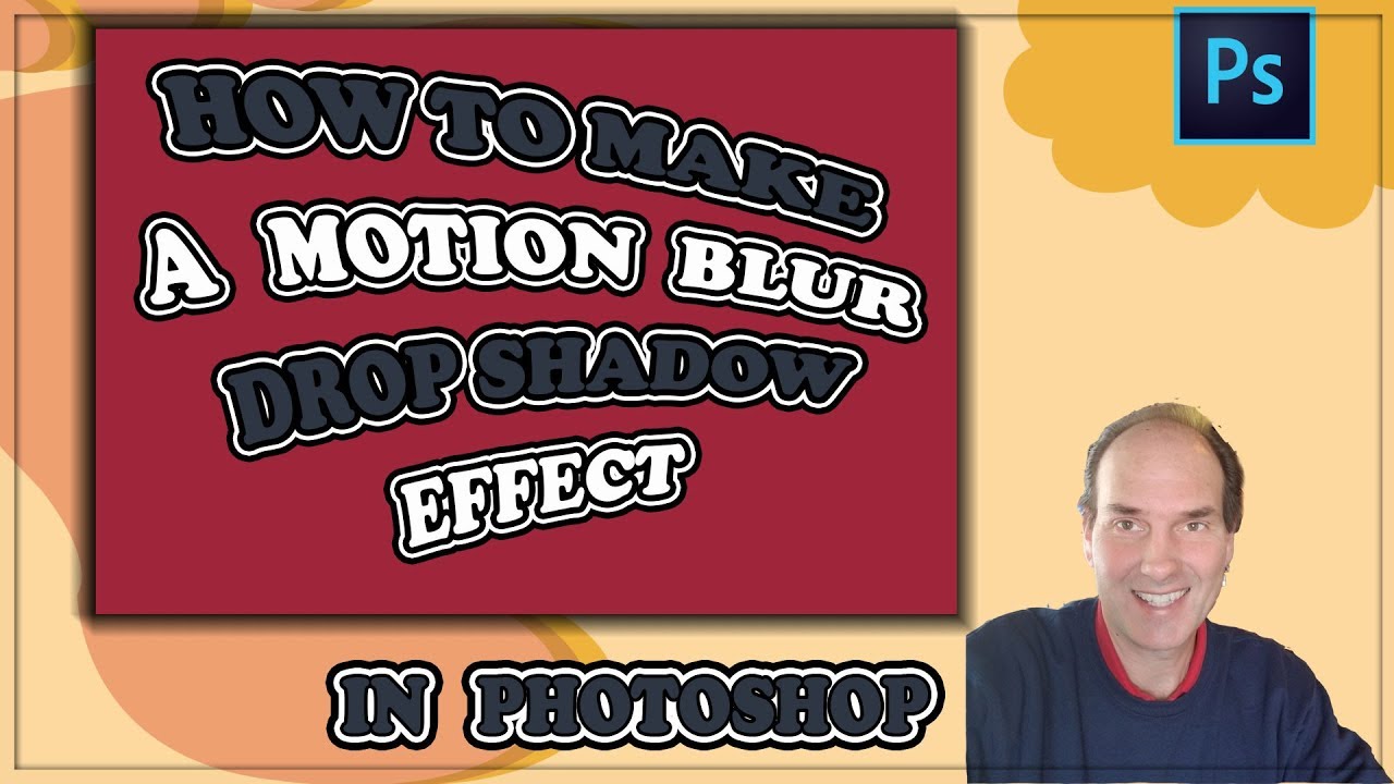 How To Make A Motion Blur Drop Shadow Effect In Photoshop | Adobe ...