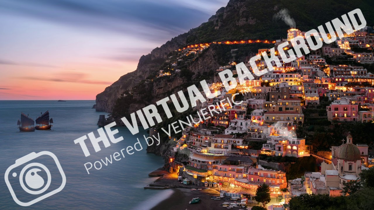 Positano, Italia - The Virtual Background, Powered by Venuerific - YouTube