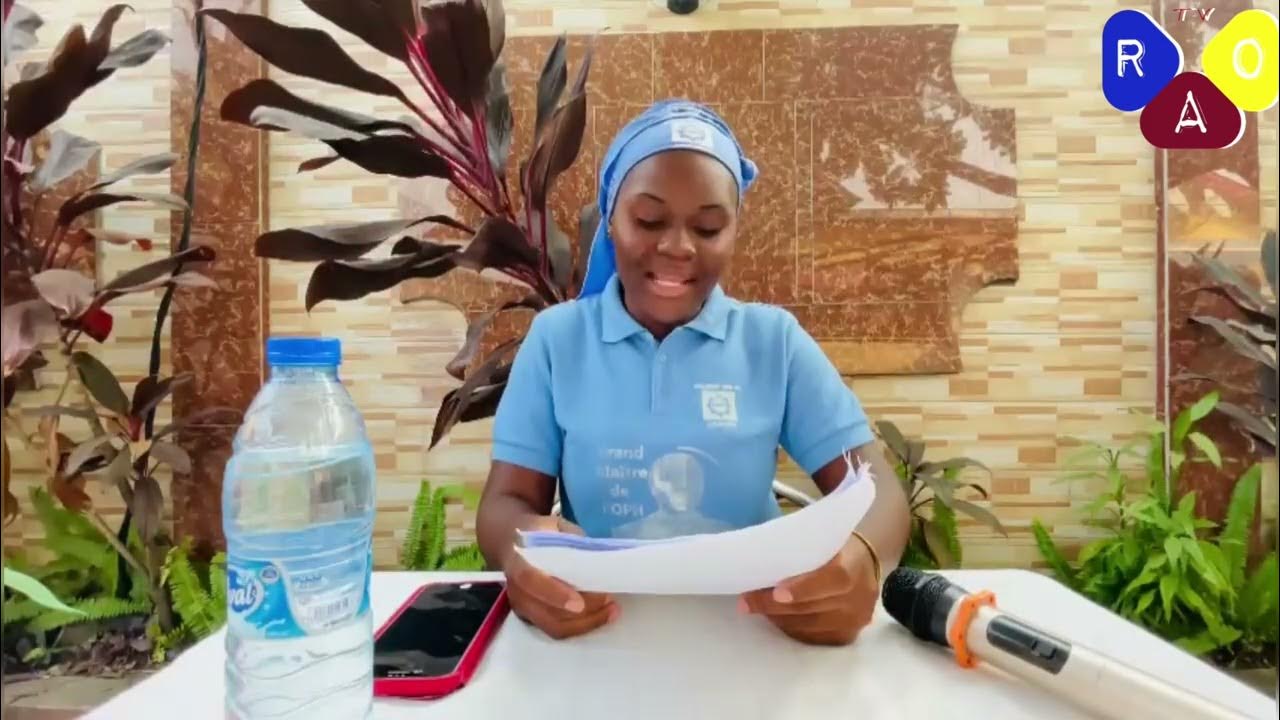 Lecture du message du Grand maître de l’OPH sur la Rémission des péchés - YouTube