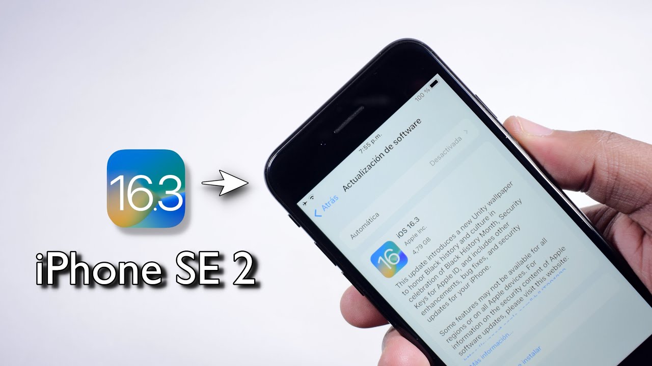 iOS 16.3 en iPhone SE 2020 🚀 ¿cómo ANDA el iPhone SE 2020 con iOS 16.3 ...