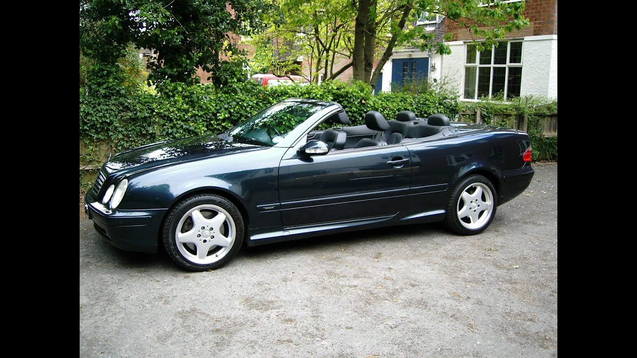 IMMACULATE 2000 Mercedes 430 CLK AMG Convertible Glorious V8 Power