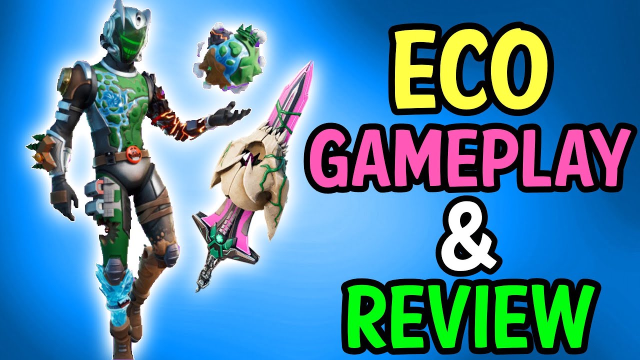 Eco Skin Gameplay! Fortnite the Geologist Concept Skin Review - YouTube