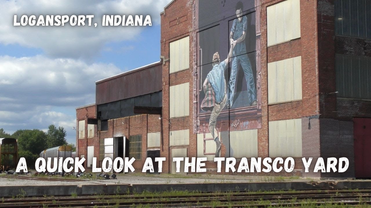 TP&W almost empties the yard out at Transco Railway as NS 199 waits for ...