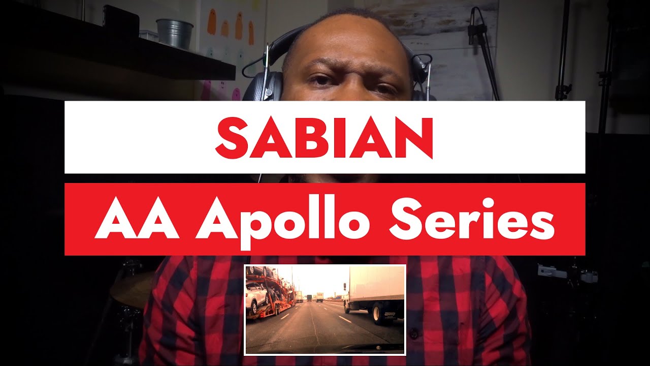 Drummer Reviews | Sabian AA Apollo Series Cymbals 1/2 - YouTube