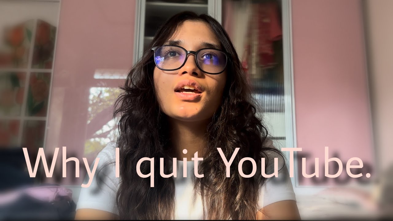 Why I Quit YouTube. (The Honest Truth) - YouTube