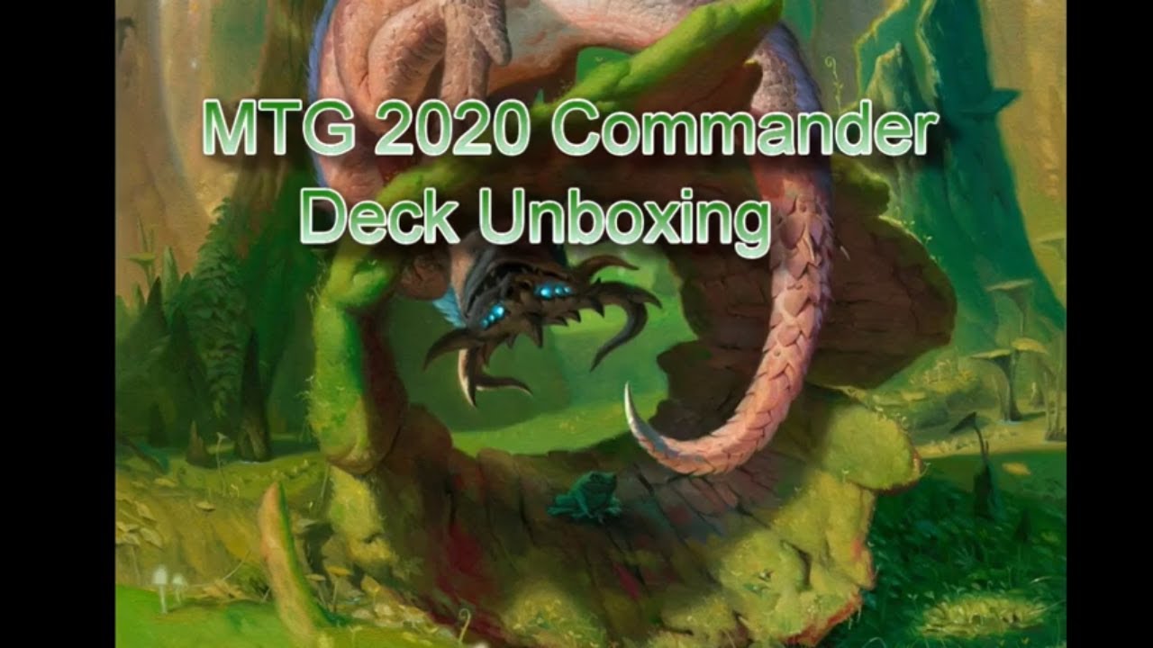MTG 2020 Commander Enhanced Evolution Unboxing Magic the Gathering ...