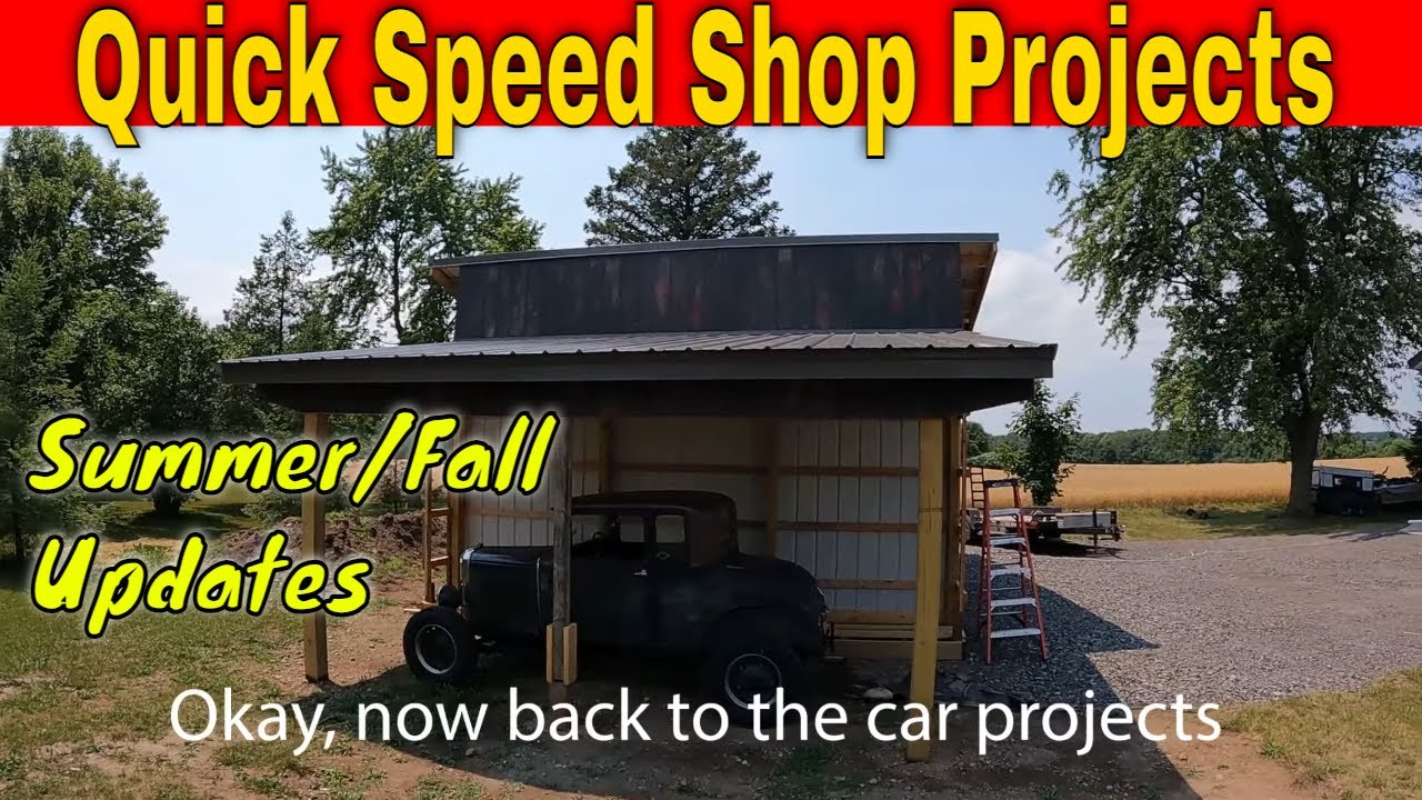 Backyard Gas Station Build and Project Updates! - YouTube