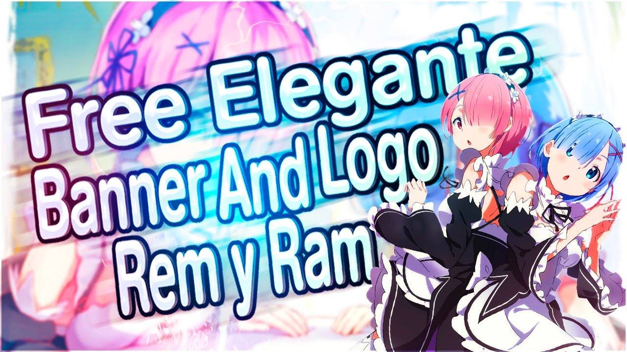 Free Template Banner And Logo Rem y Ram - YouTube