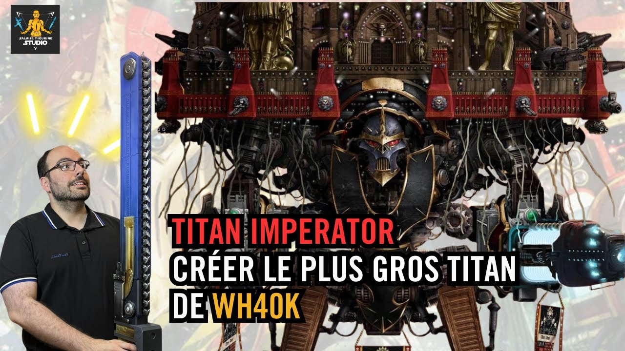 TITAN IMPERATOR #1 – Construire le plus GROS Titan de Warhammer 40K ...