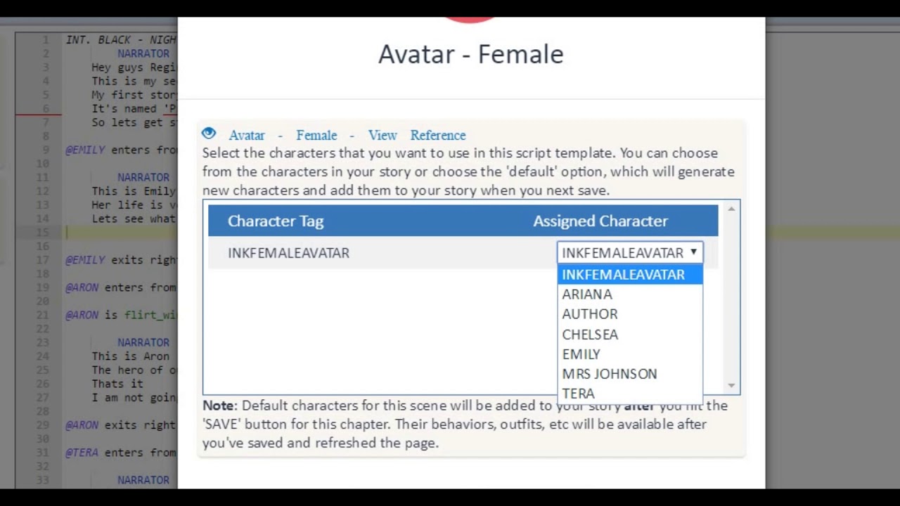 Episode Interactive Tutorial : Letting the reader customise and name ...