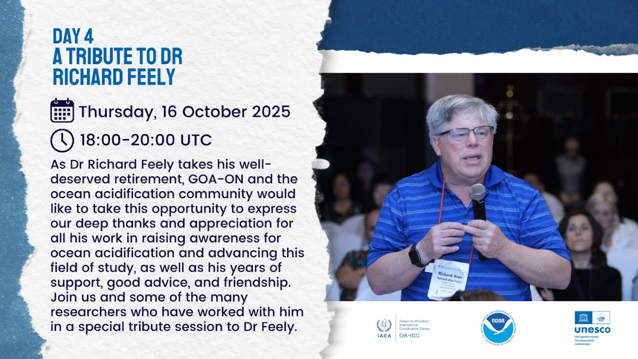 OA Week 2025 - A Tribute to Dr Richard Feely - YouTube