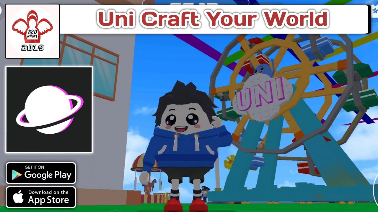 866 ️ • Uni craft your world (Mengelilingi rintangan Obby) Uni craft your world Gameplay - YouTube